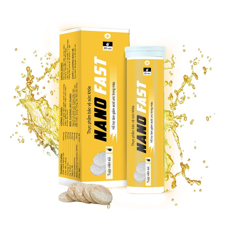 Bán Viên Sủi Tiêu GOUT - NANOFAST Chính Hãng