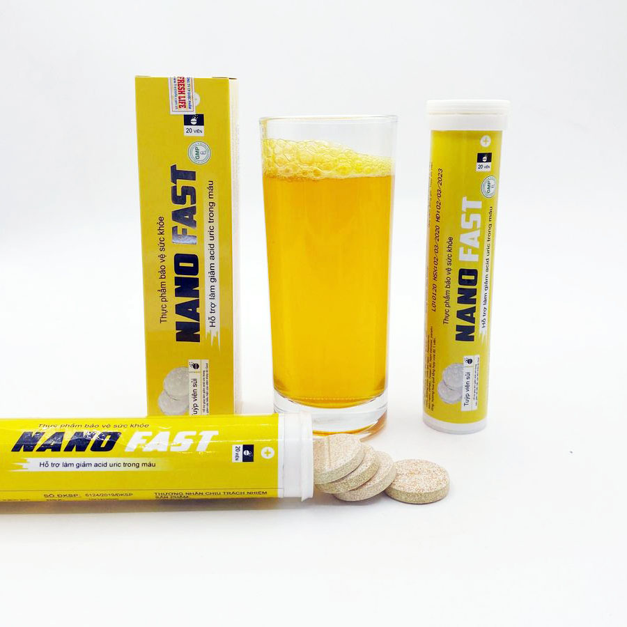 Bán Viên Sủi Tiêu GOUT - NANOFAST Chính Hãng