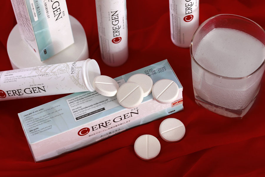 [BÁN] Viên Sủi Ceregen Chính Hãng Viên sủi sáng da chống lão hóa Cere gen